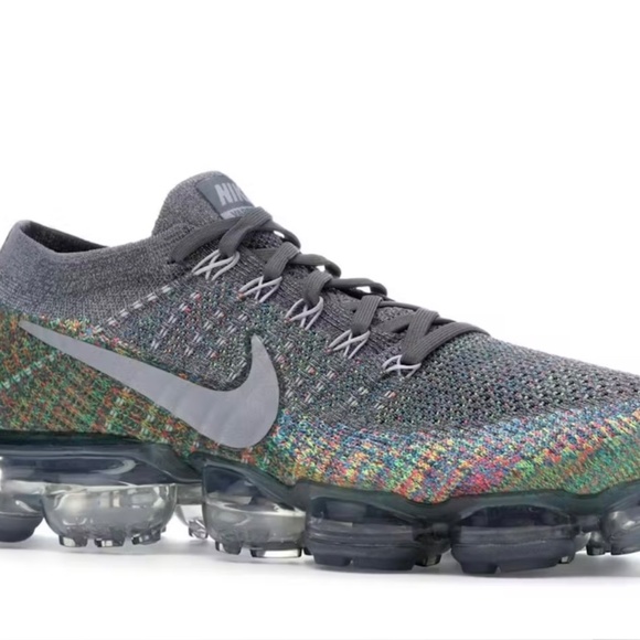 Nike | Shoes | Nike Air Vapormax Grey Multicolor | Poshmark